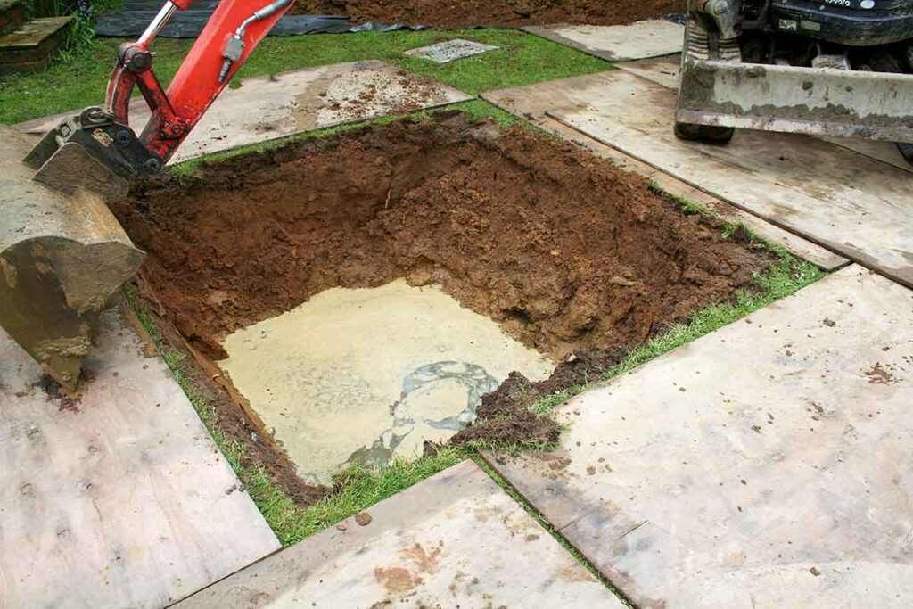 Matrix Sewage Treatment Plant & Drainfield West, Sussex - Cess Group