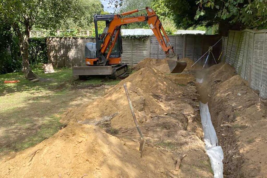 New STP & Drainage Field - Cess Group